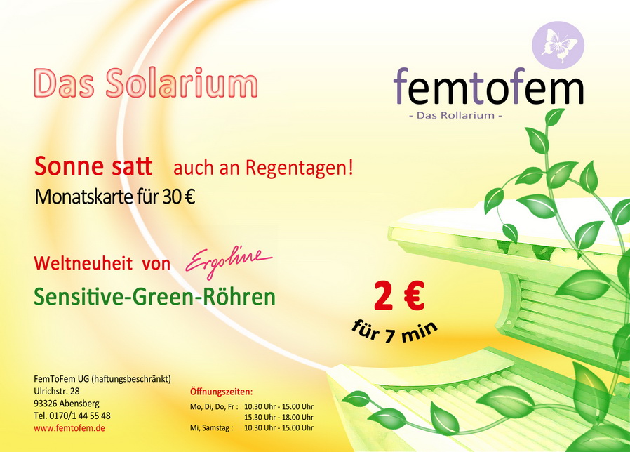 Anja Kostka: Flyer, Web & Werbung