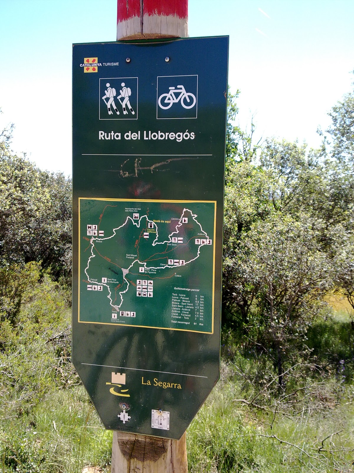 Les rutes a la Segarra