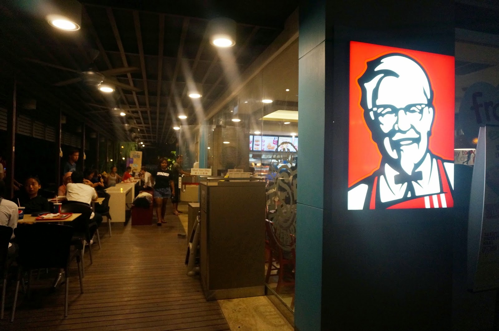 新加坡圣淘沙吃原味肯德基（KFC@Sentosa outlet, Singapore）
