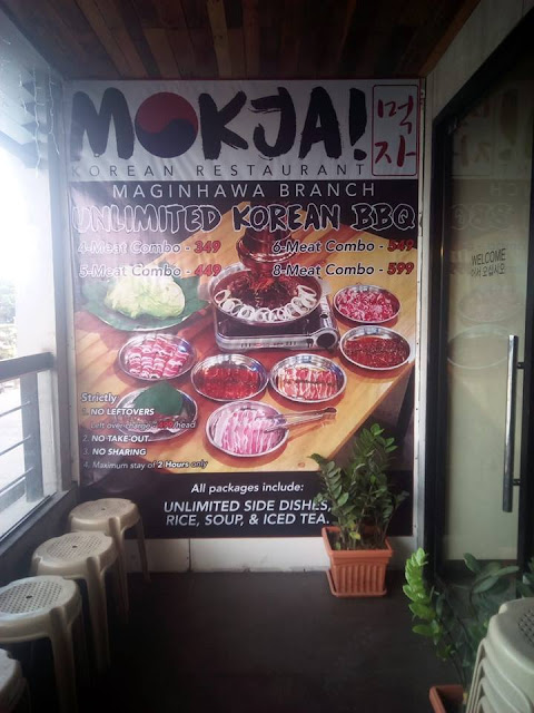 Buffet of blessings: Mokja! Korean Restaurant on Maginhawa St.