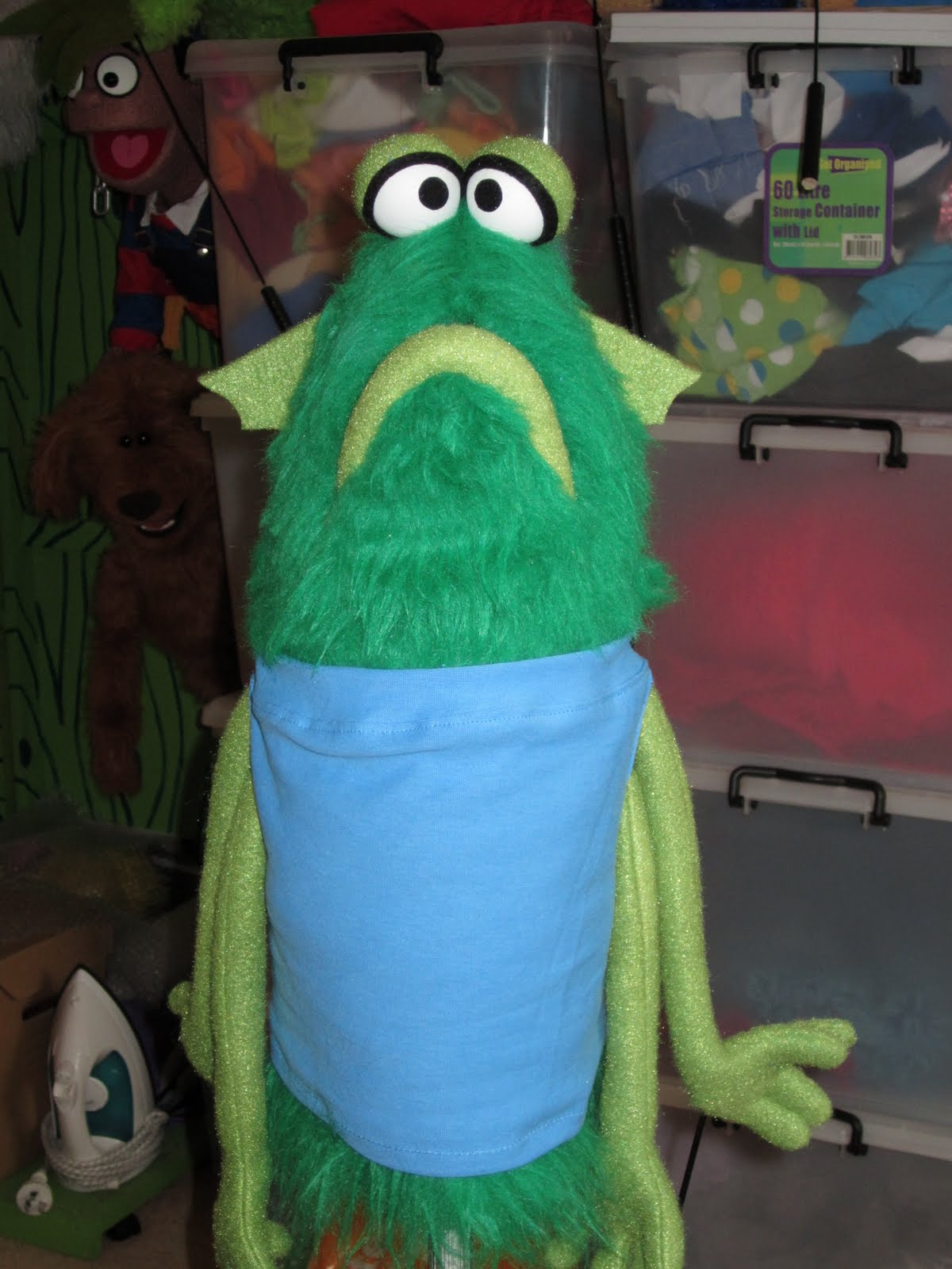 jarrod boutcher puppets: SEA MONSTER UPDATE