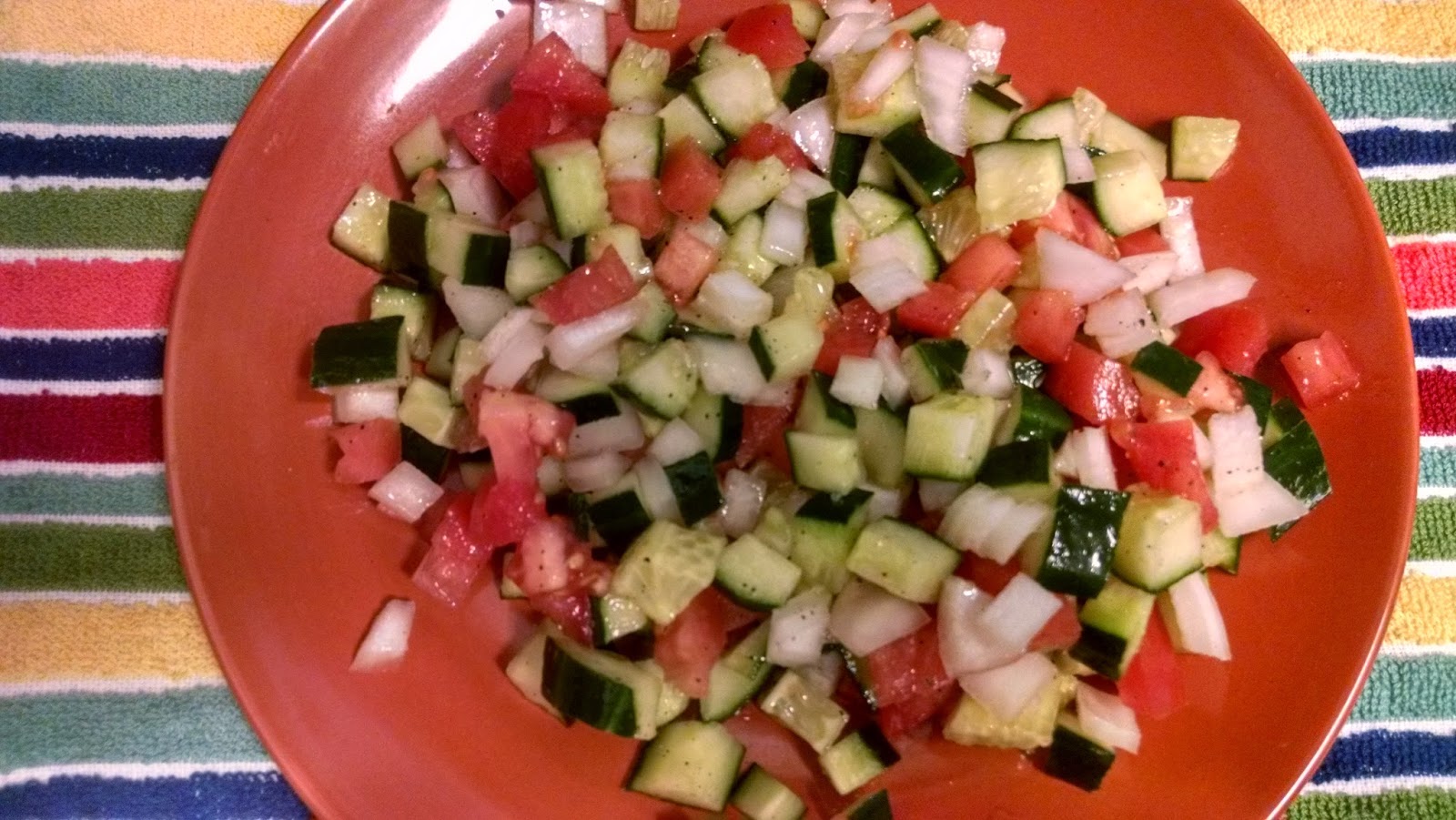 'Lissa's Life in the Southwest: Simple Israeli Salad