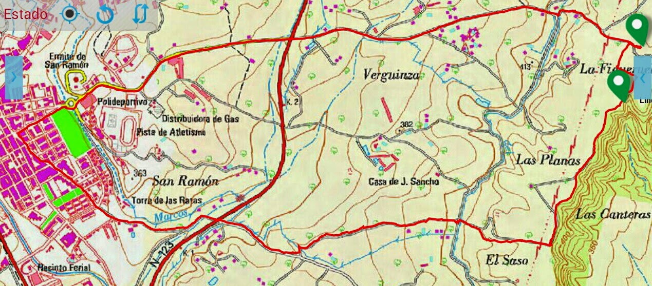 Caminos de Barbastro: Las Canteras de Barbastro