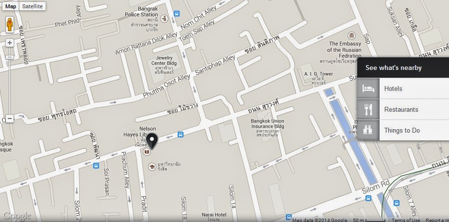 Neilson Hays Library Bangkok Location Attractions Map | About BTS ...