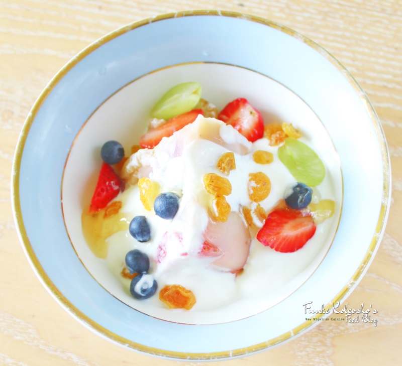 Healthy Fruity Eko Tutu