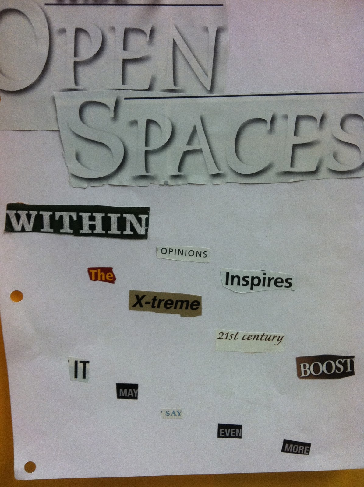The Tenderfoot Teacher: Clippings Poems