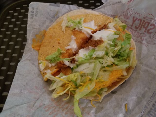 A Closer Look at Taco Bell's Double Stacked Tacos Test Item