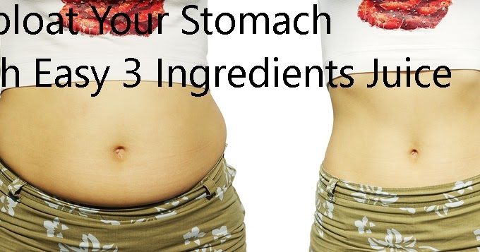 Tips For Her: Debloat With Three Ingredients Easy Drink