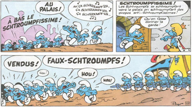 BD Wars: Smurf Wars: The King Smurf's Civil War