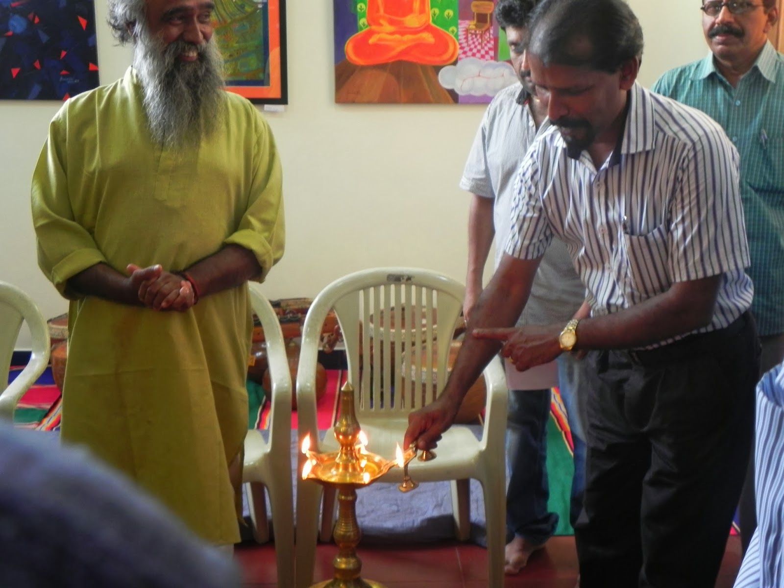 Artist Sunil Moothedath: PANTHIRUKULAM PAINTING EXHIBITION NANAPPA ART ...
