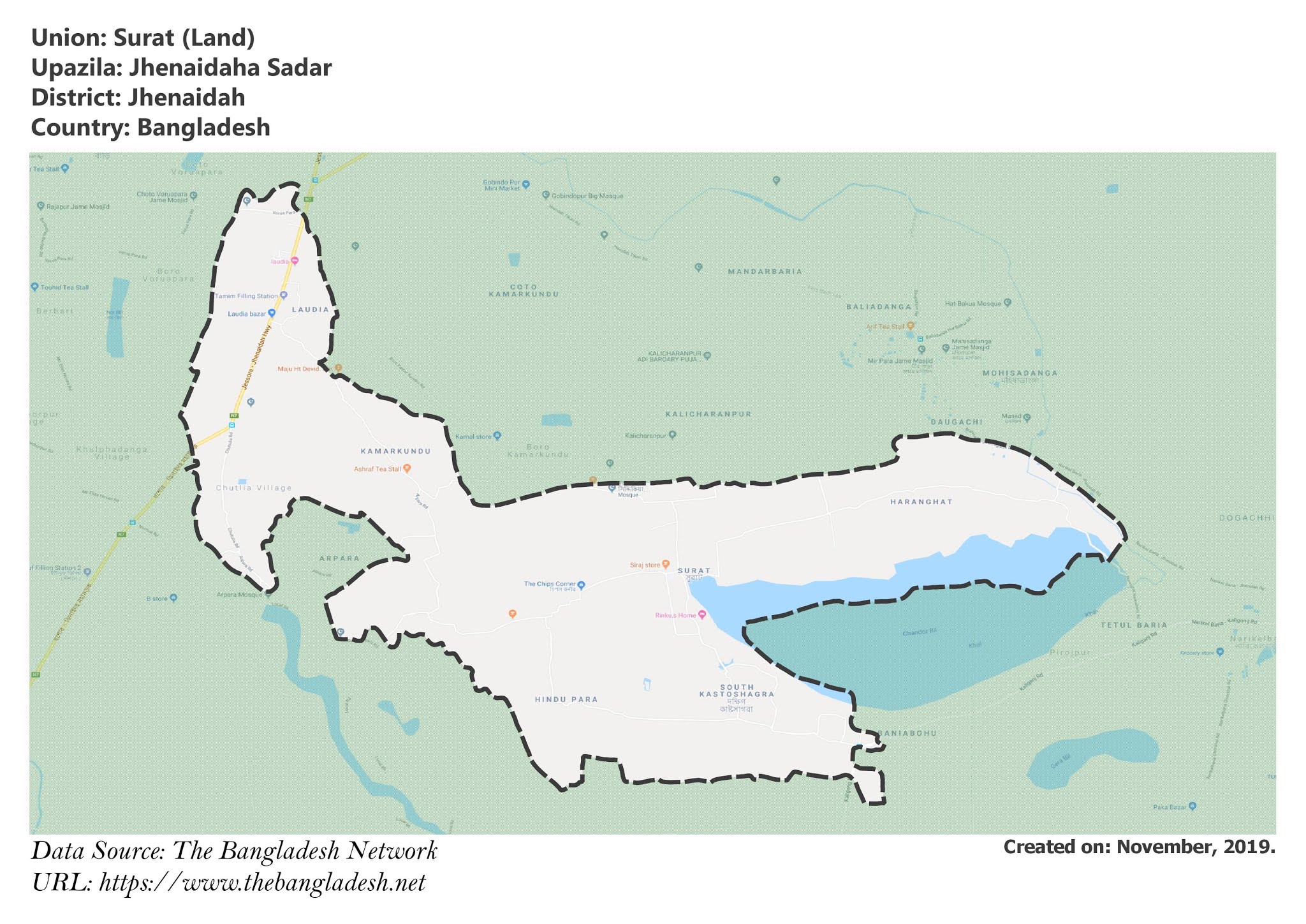 Surat Union, Jhenaidah