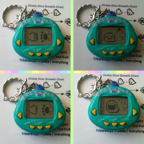 Welcome to Gotchi Garden! : Dinkie Dino / RakuRaku Dinokun - General Guide