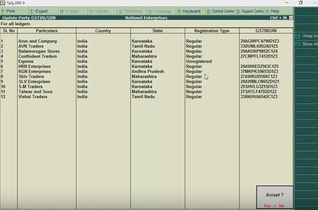 GST in Tally.ERP 9 Release 6 | Accounting Education