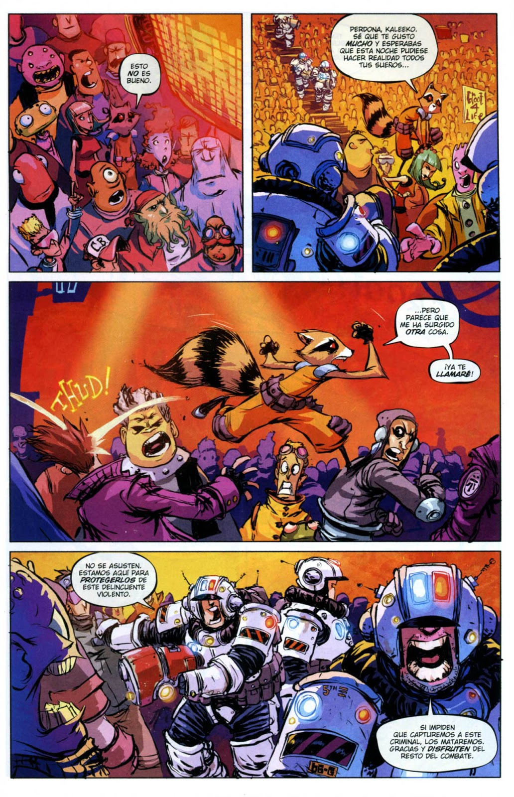 Galicia Comic: Mapache Cohete 1