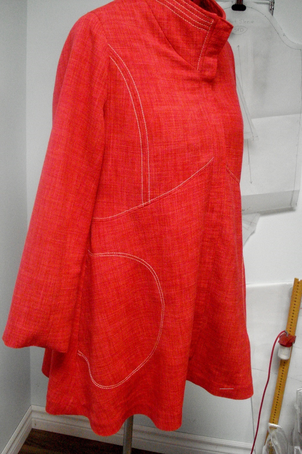 Diana's Sewing Lessons: One Layer Side Seam Pocket