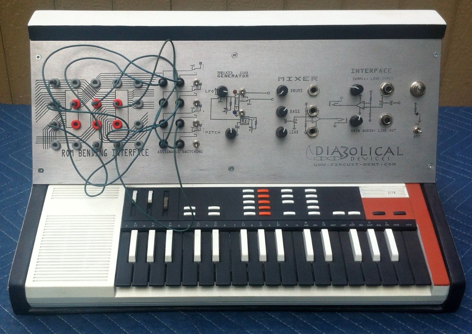MATRIXSYNTH: Casio SK-1 Professionally Modified by Diabolical Devices