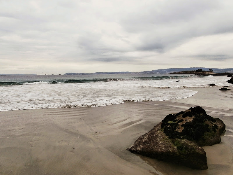 1000 Lugares en Galicia: Playa de Lapamán, entre Bueu y Marín. Ría de ...