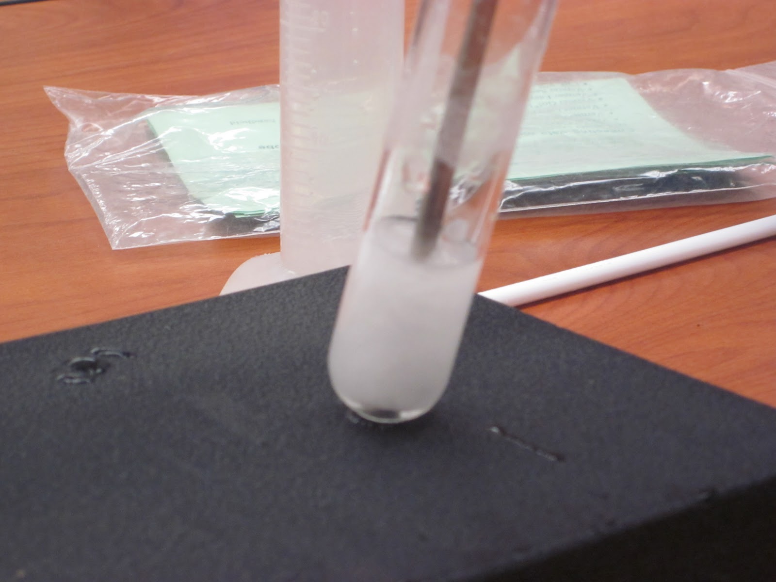 Chemistry Reflection: Freezing and Melting Temperature of Water Lab
