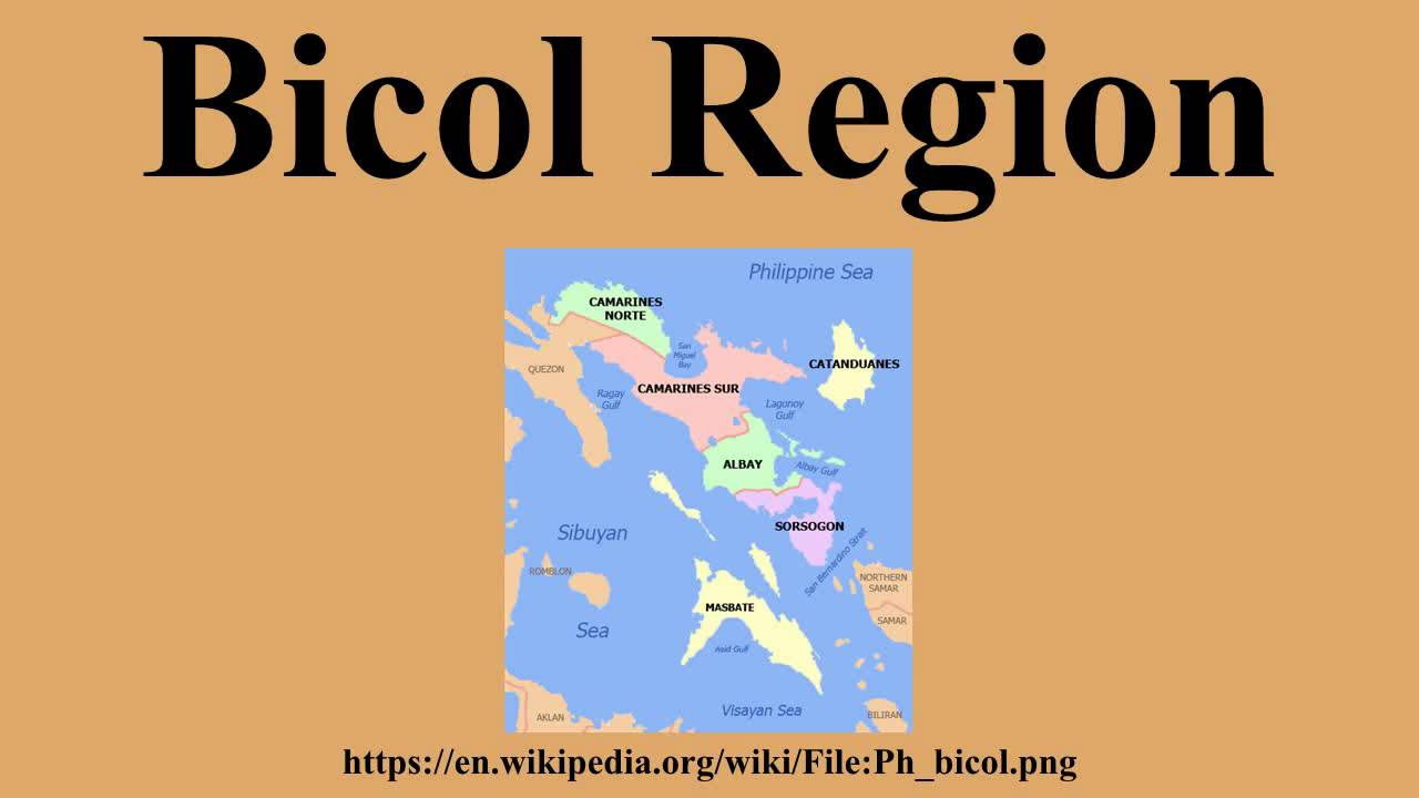 bicol region map - philippin news collections