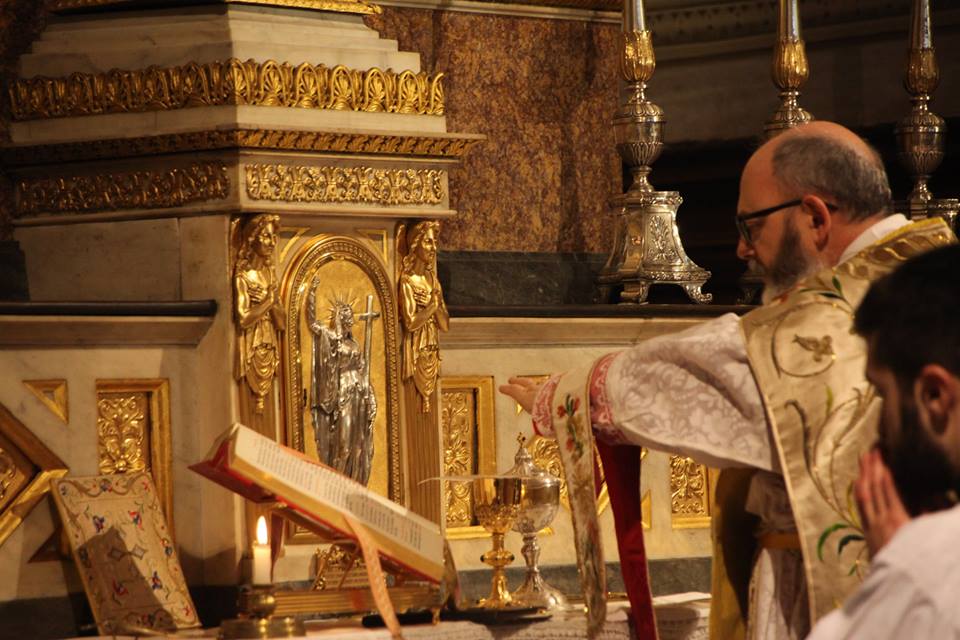 New Liturgical Movement: Traditional Ambrosian Mass for the Feast of St ...