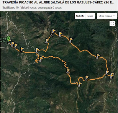 .: TRAVESÍA DEL PICACHO AL ALJIBE (ALCALÁ DE LOS GAZULES) - 26 ENE 2014