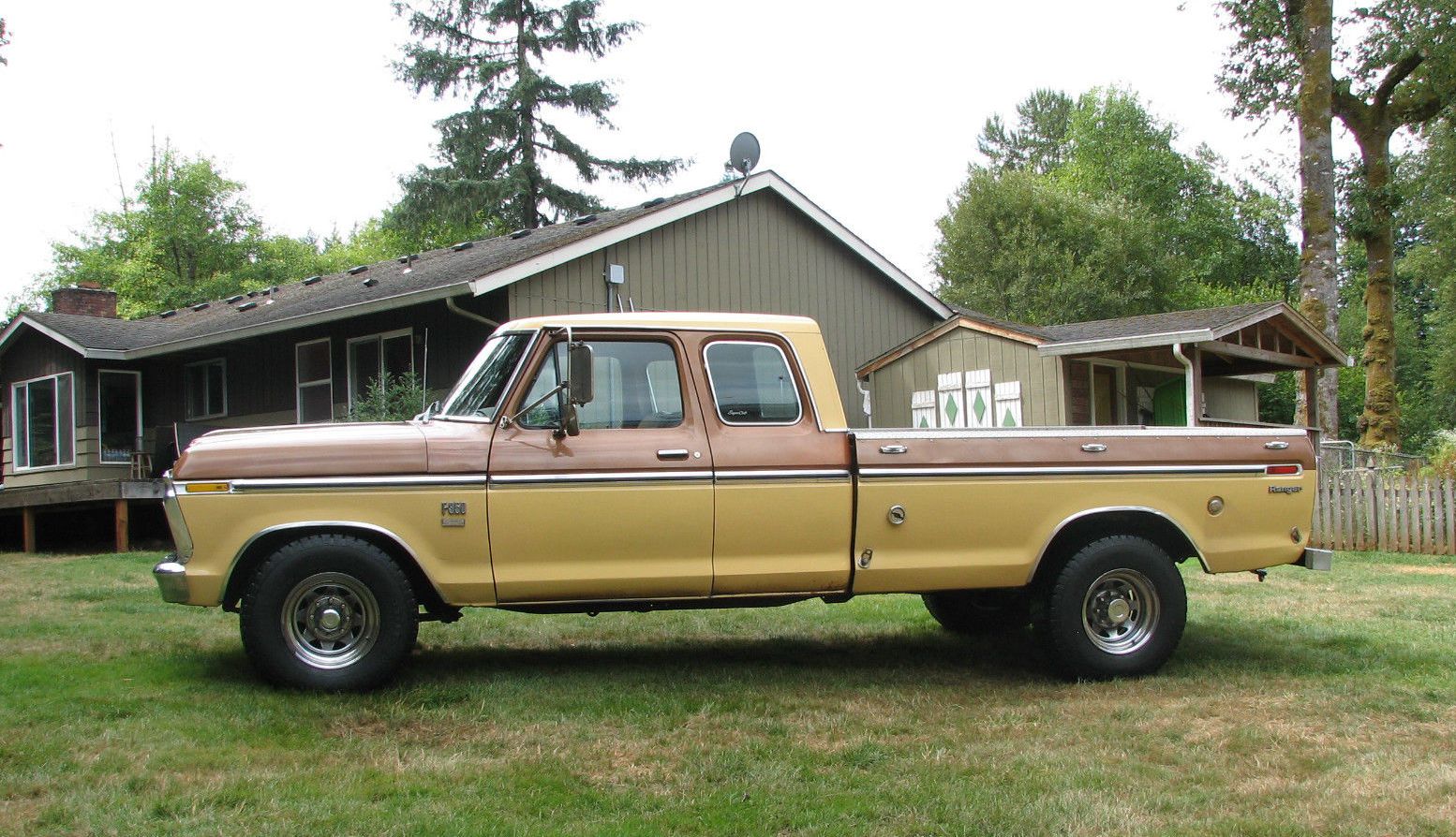 All American Classic Cars: 1975 Ford F-350 Ranger Super Cab Super ...
