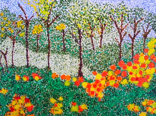 Artes: Pontilhismo - Imagens