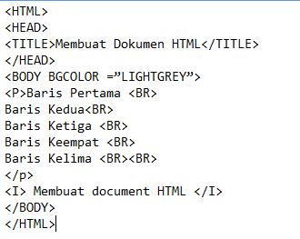 Pengertian dan Fungsi Tag HTML beserta contoh kasusnya