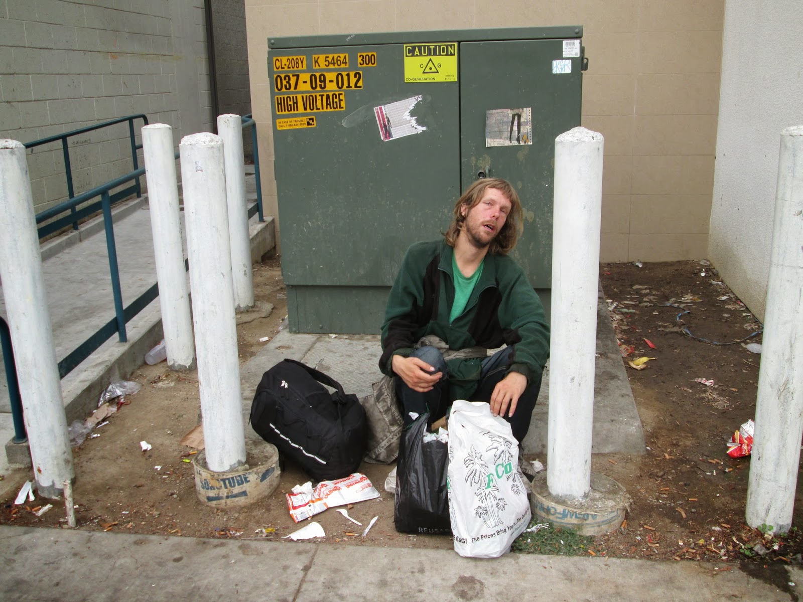 reality check: The homeless The helpless and The sick on skid row
