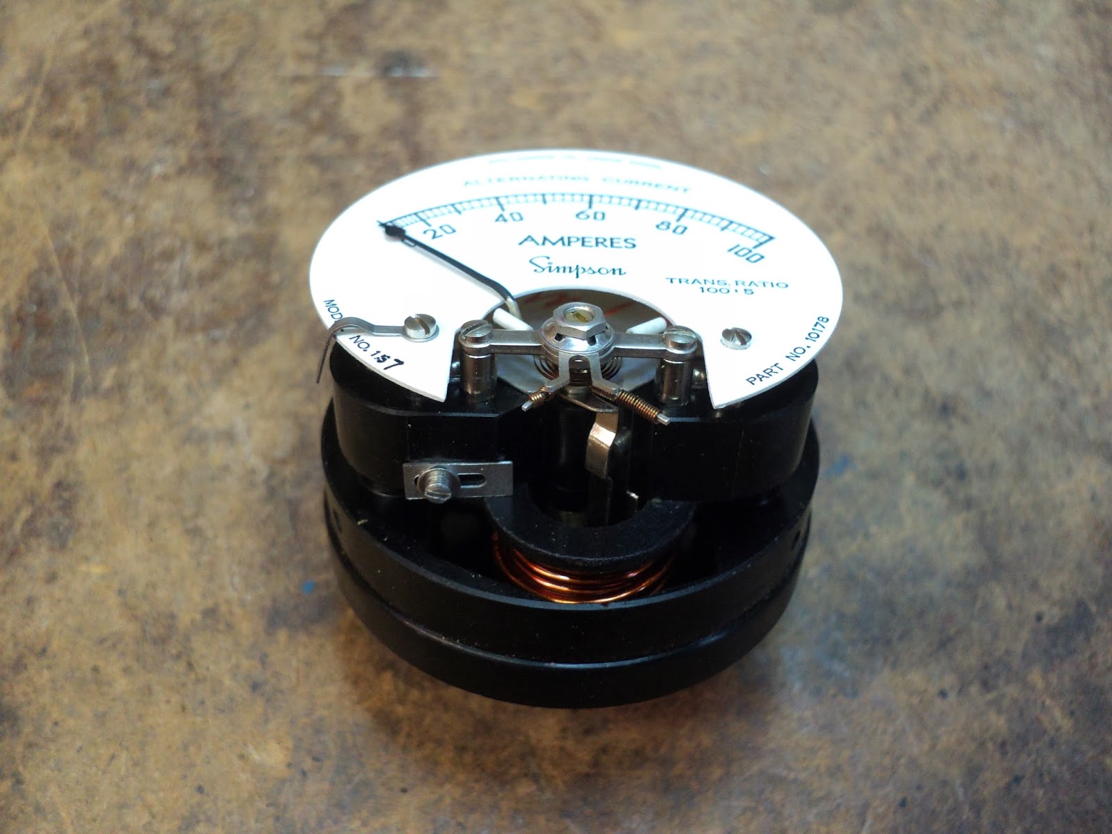 The Whole Garage Catalogue: A 0 - 100 Amp Simpson AC Ammeter