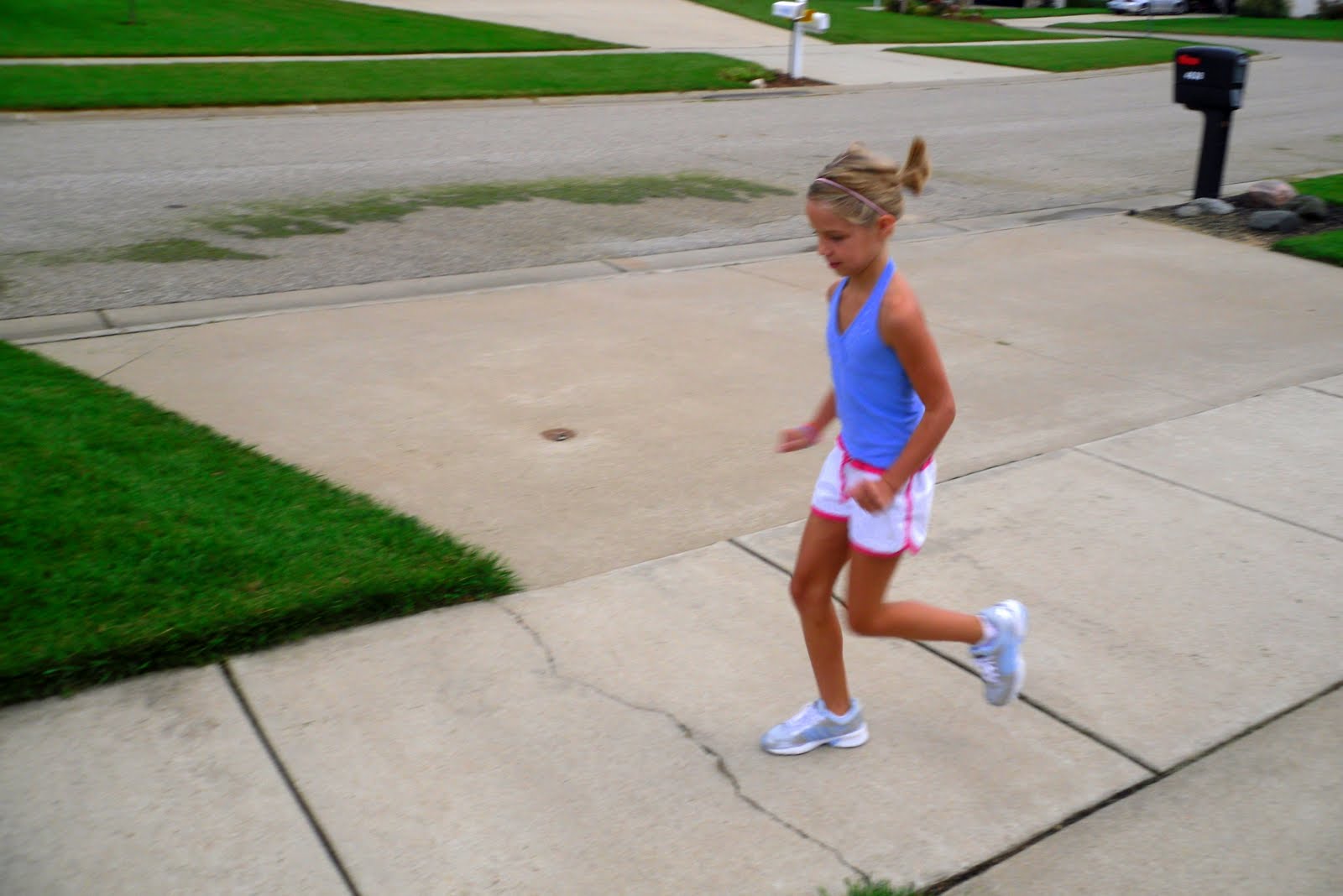 ~ Count the Blessings ~: Our little runner girl!