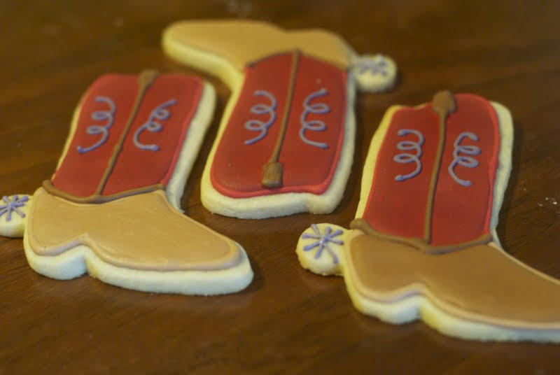 Country Cupboard Cakes: Cowboy Boot Cookies