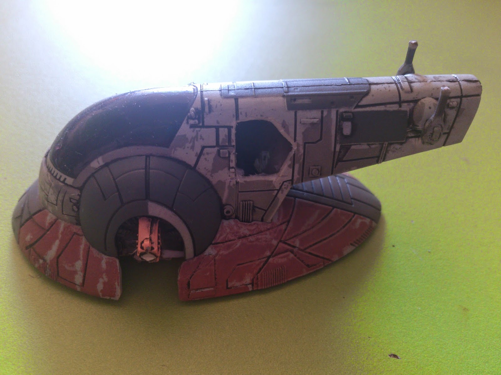 RojoCinco: Taller: Modificación Firespray-31 sacando el cañón láser