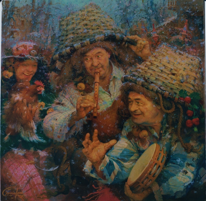 Ignacio Larra, 1954 ~ Figurativ Mural painter | Tutt'Art@ | Pittura ...