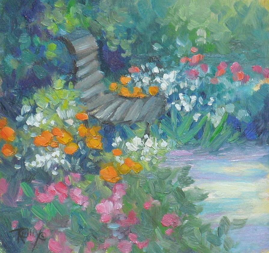 Laura Reilly's Painting Journal: "Come and Sit a While", Laura Reilly ...