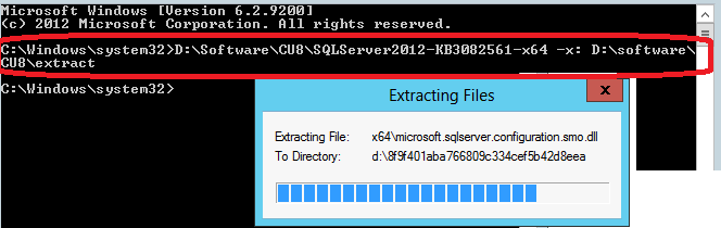 How To Extract Sql Server Service Pack To Specific Location Algae Education Services