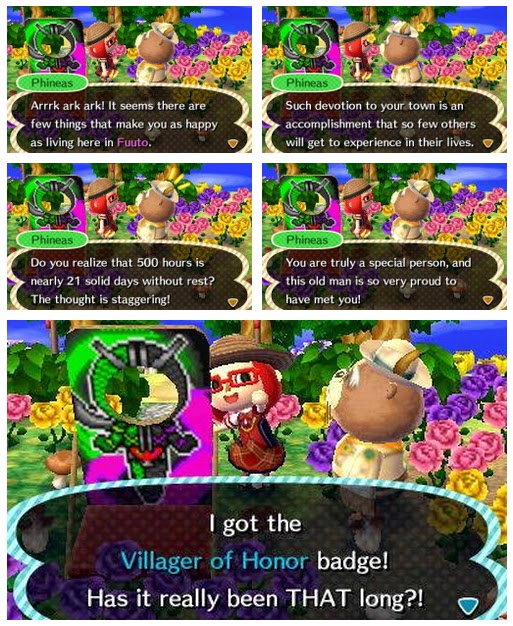 500 Days of Animal Crossing: New Leaf | At Day's End