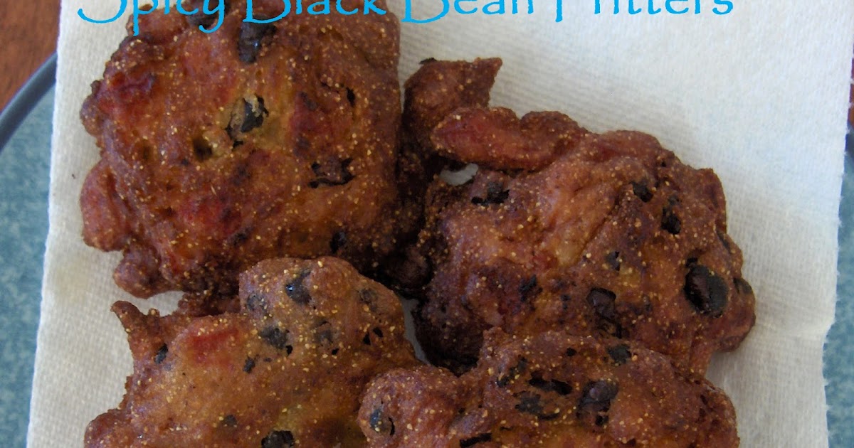 Suburban Prairie Homemaker: Gluten Free Spicy Black Bean Fritters Recipe