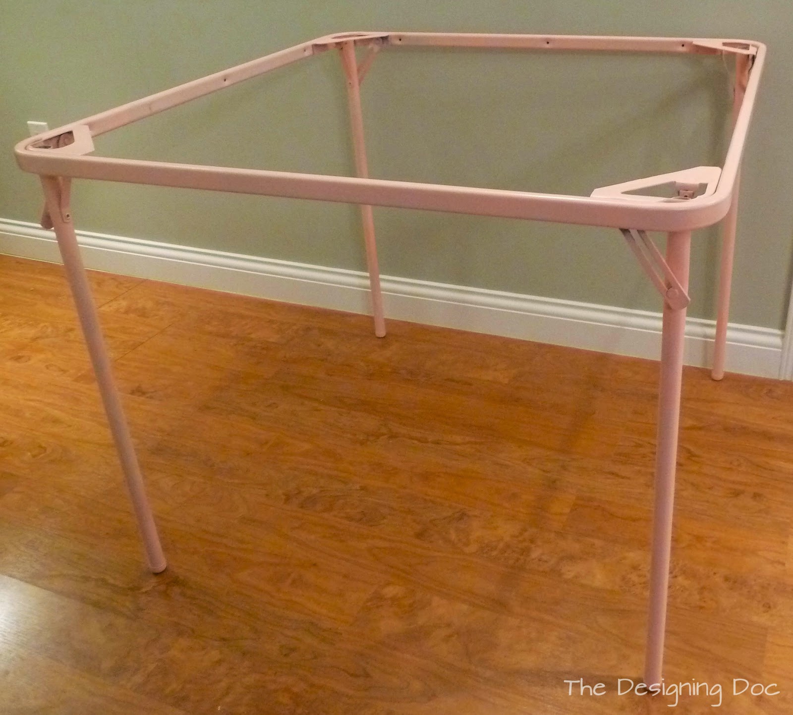 The Designing Doc: DIY: Refinished Card Table and Chairs
