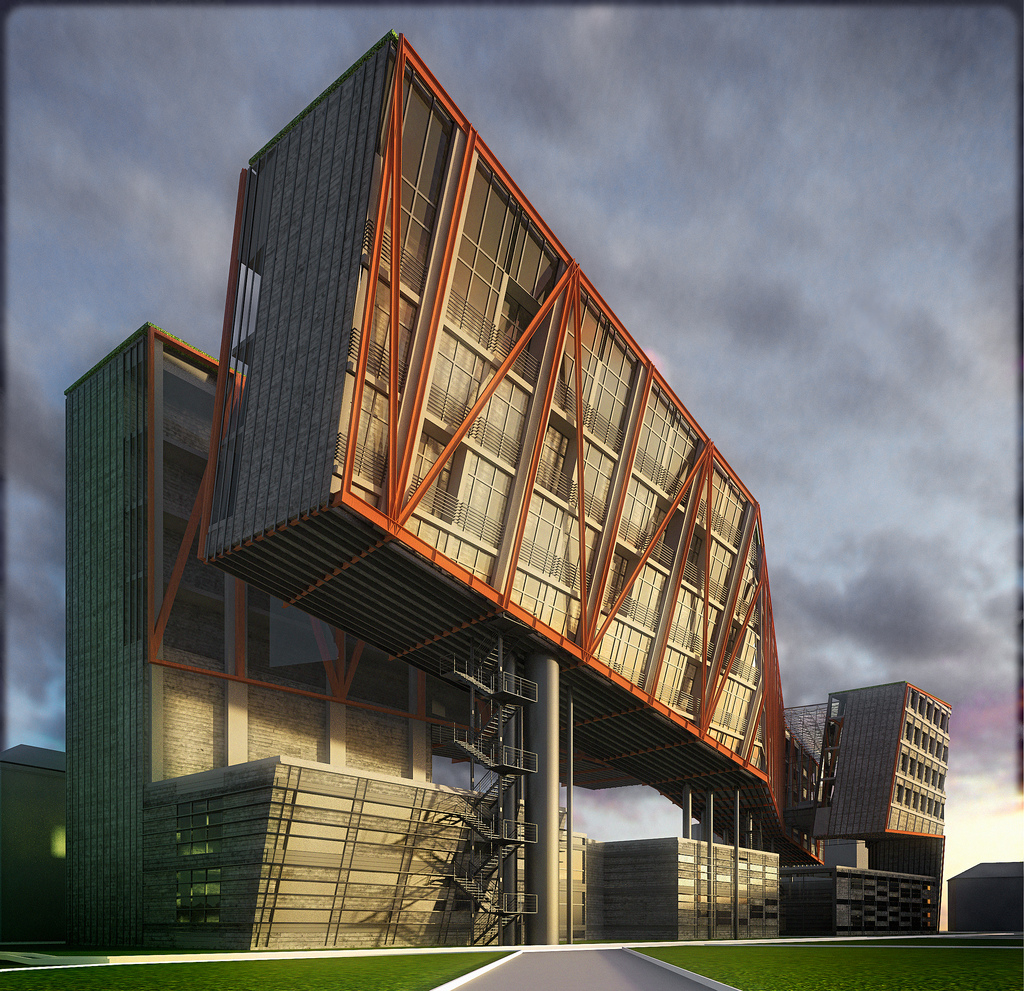 Alena Makagon: The Project of Dormitory for Students of the ...