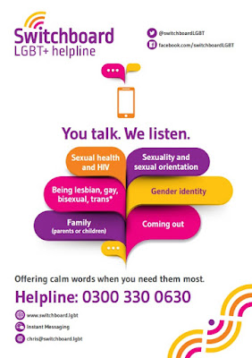 Ben Aquila's blog: Switchboard runs a new campaign for LGBT people