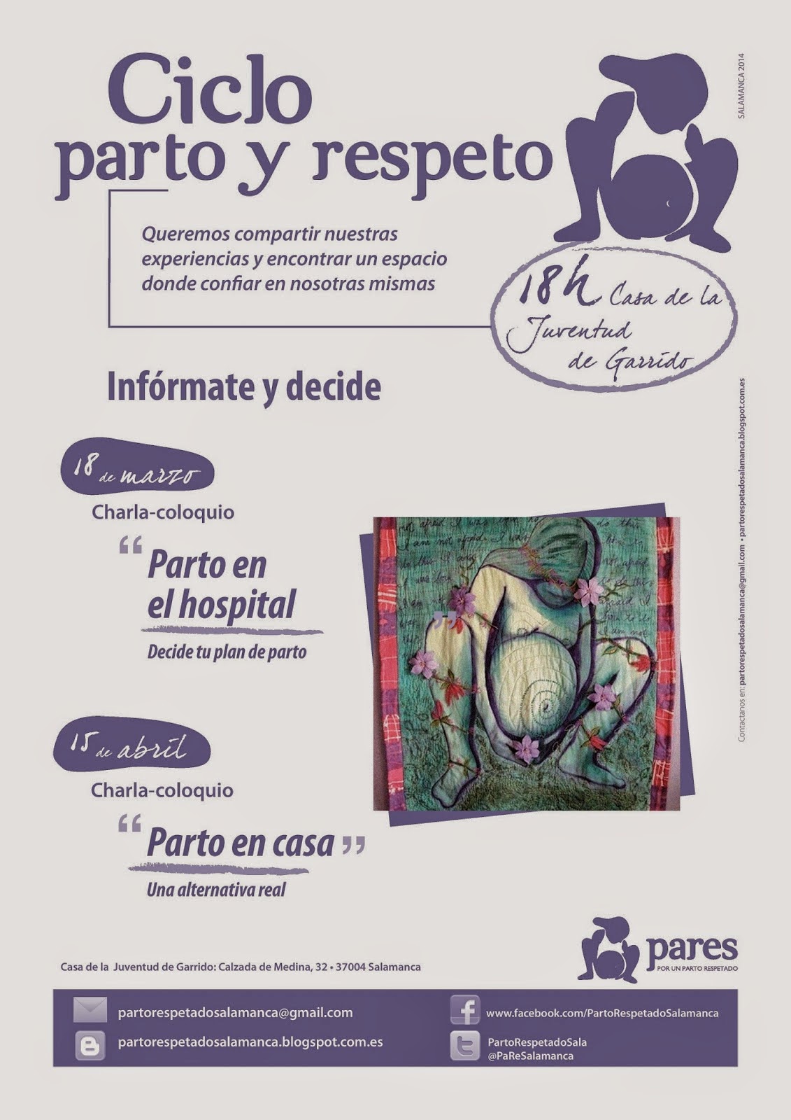 Parto Respetado Salamanca: Ciclo Parto y Respeto: Parto en casa