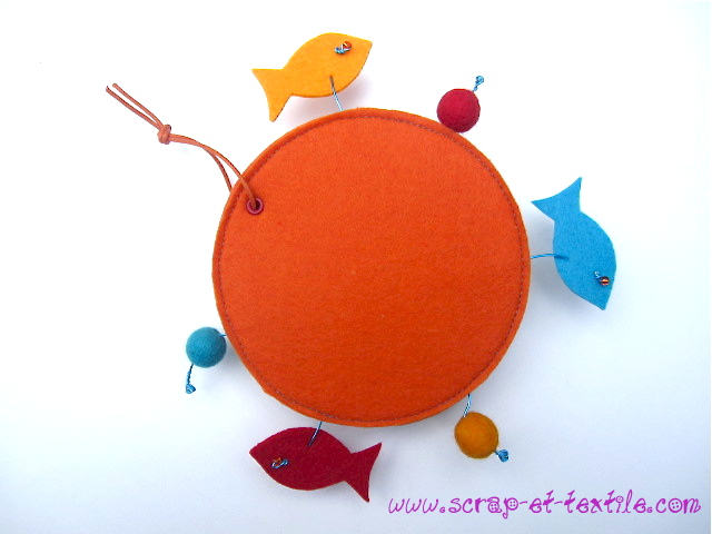 scrap et textile : ancienne boutique et blog: LA RONDE DES POISSONS