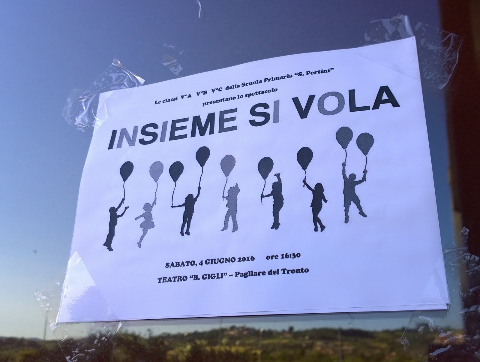 Scuola primaria S. Pertini: INSIEME SI VOLA!