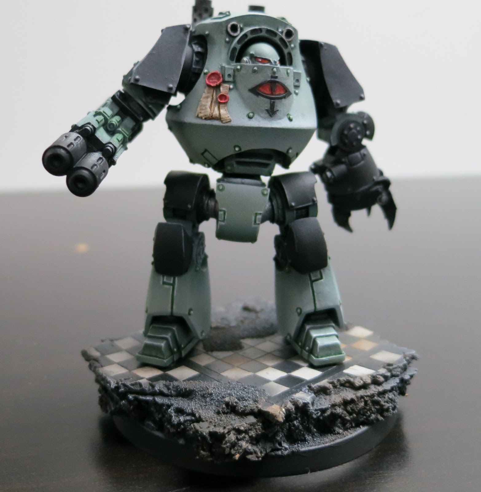Adeptus Malaysia: Sons of Horus Contemptor Dreadnought Done