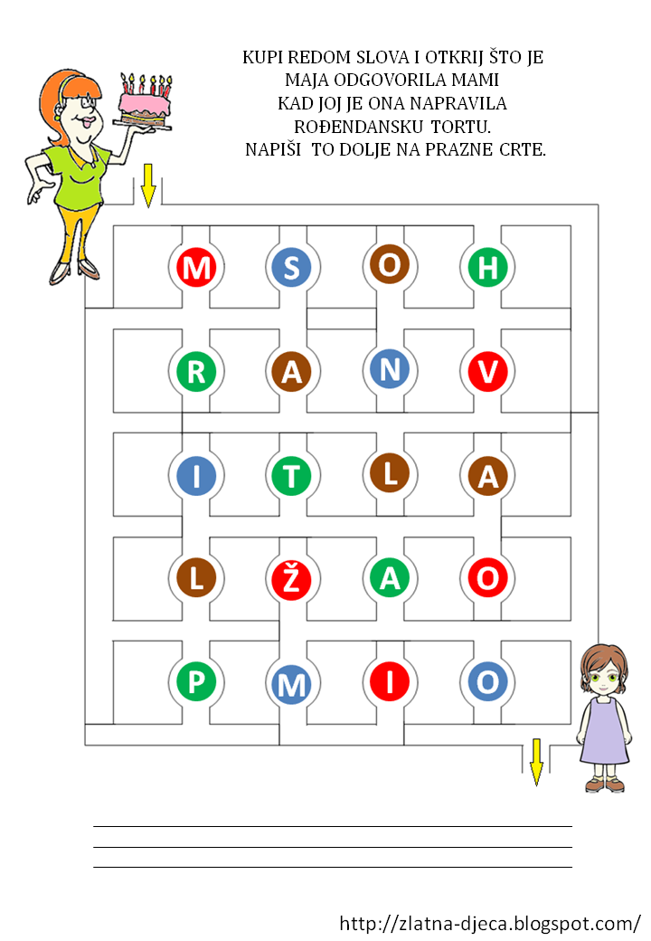 Zlatna djeca: Edukativni labirinti