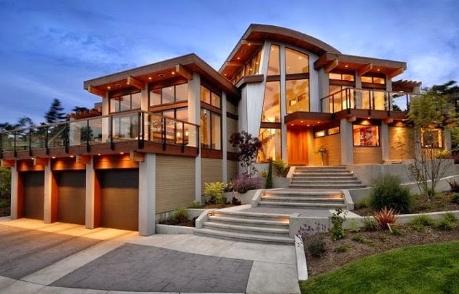 las sieta maravillas del mundo: fachadas de los mejores casas del mundo