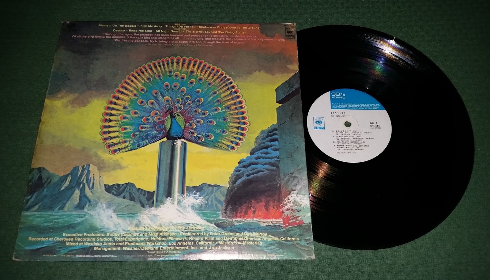 The Michael Jackson Showroom: THE JACKSONS : LP ALBUMS