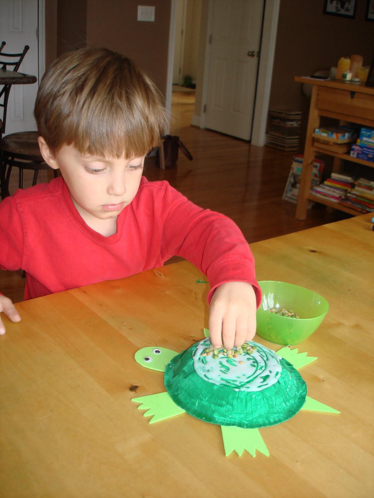 Play and Learn with Dana: Paper Bowl Turtle