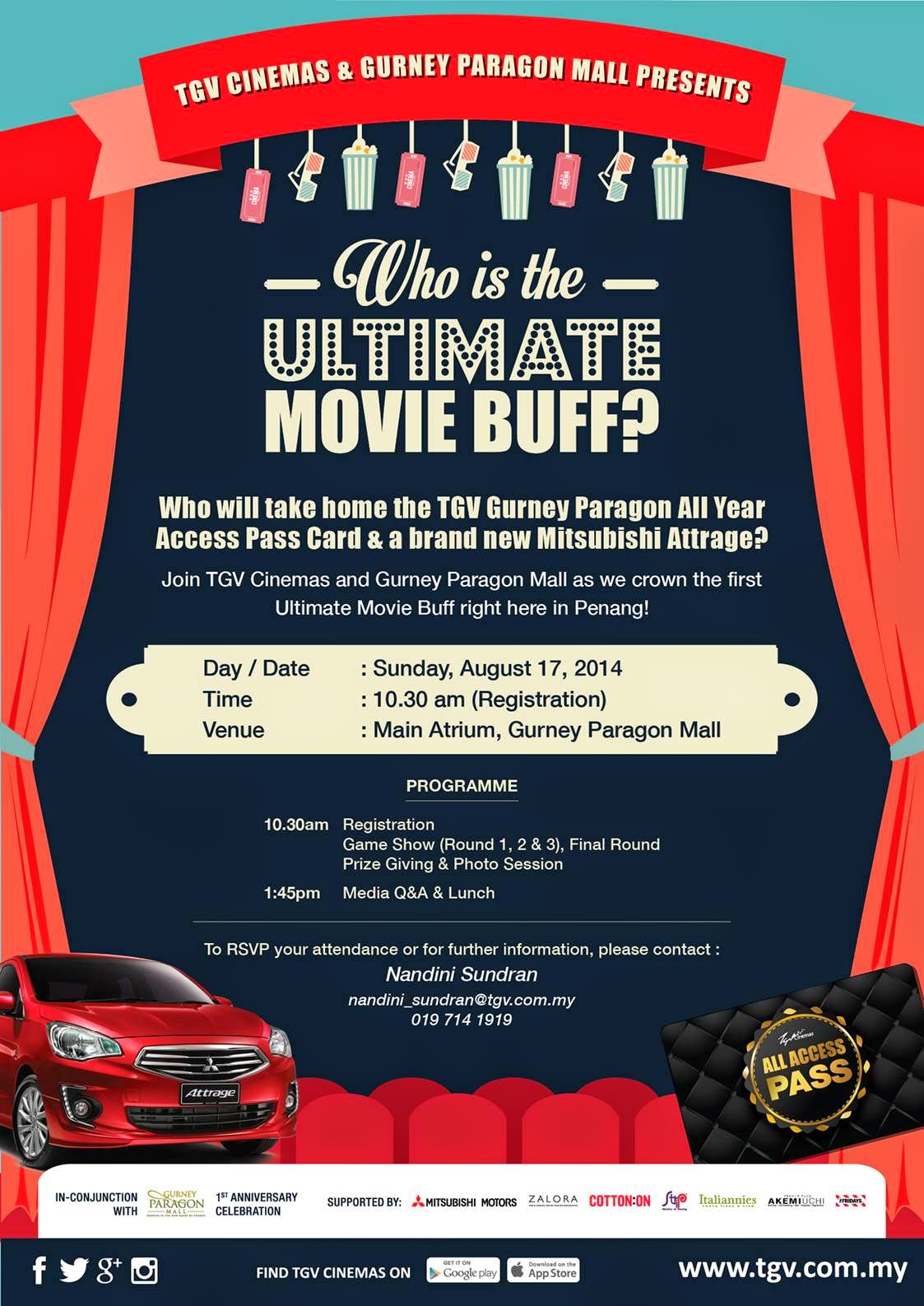 Yuu's days : TGV Ultimate Movie Buff! Part 1